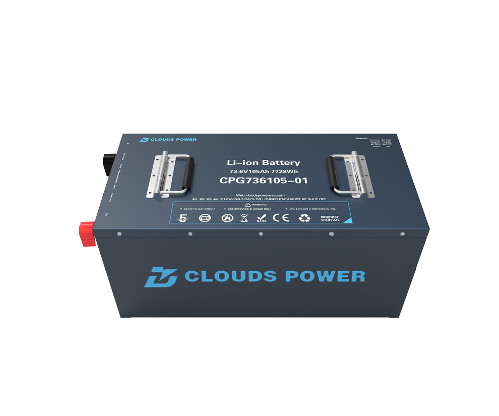 Clouds Power 72V (73.6V) 105Ah LiFePO4 Lithium Golf Cart Battery – Big ...